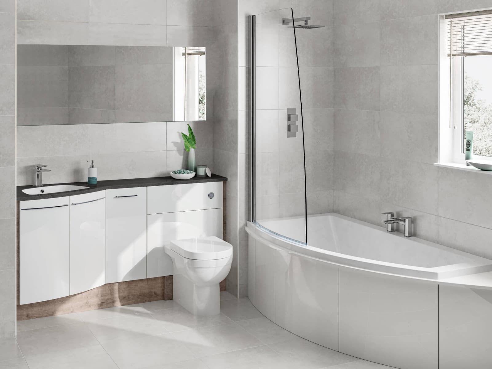 Symmetry Bathroom Fitting - MB Kitchens & Bathrooms