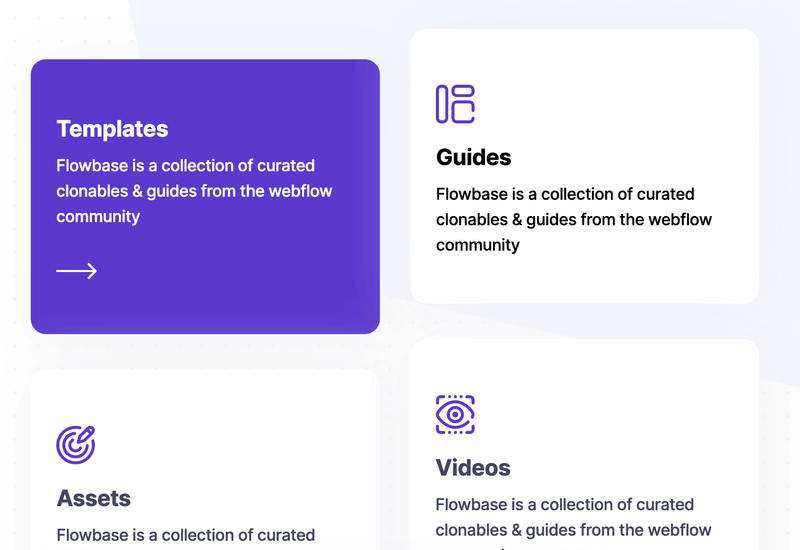 Webflow Cloneable Directory