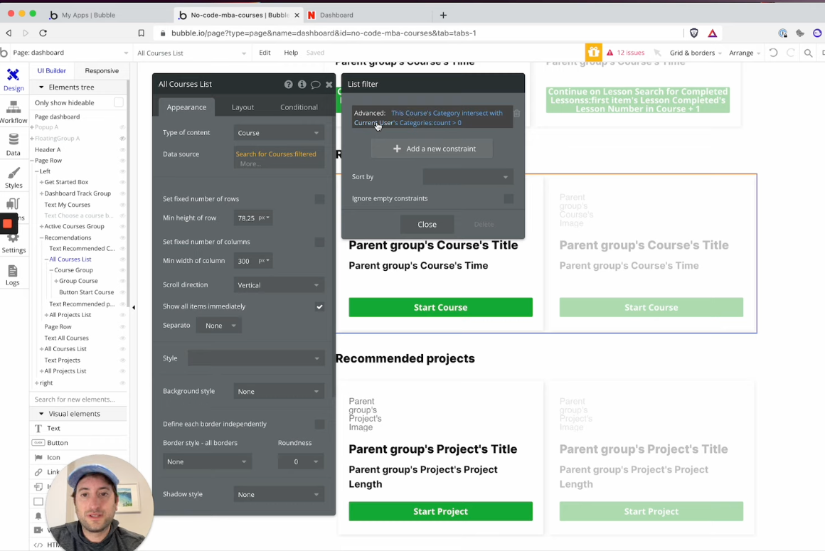 Understanding Bubble's Advanced Filtering System: Intersect With vs ...