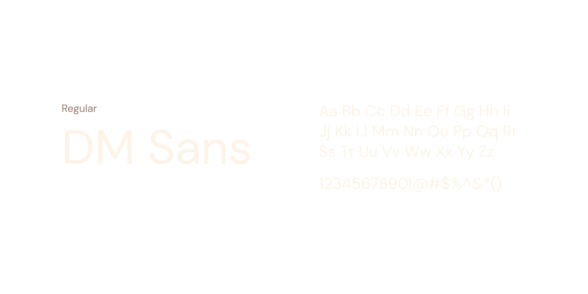 DM Sans | Font of the Week