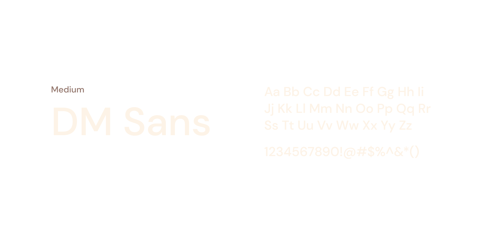 DM Sans | Font of the Week