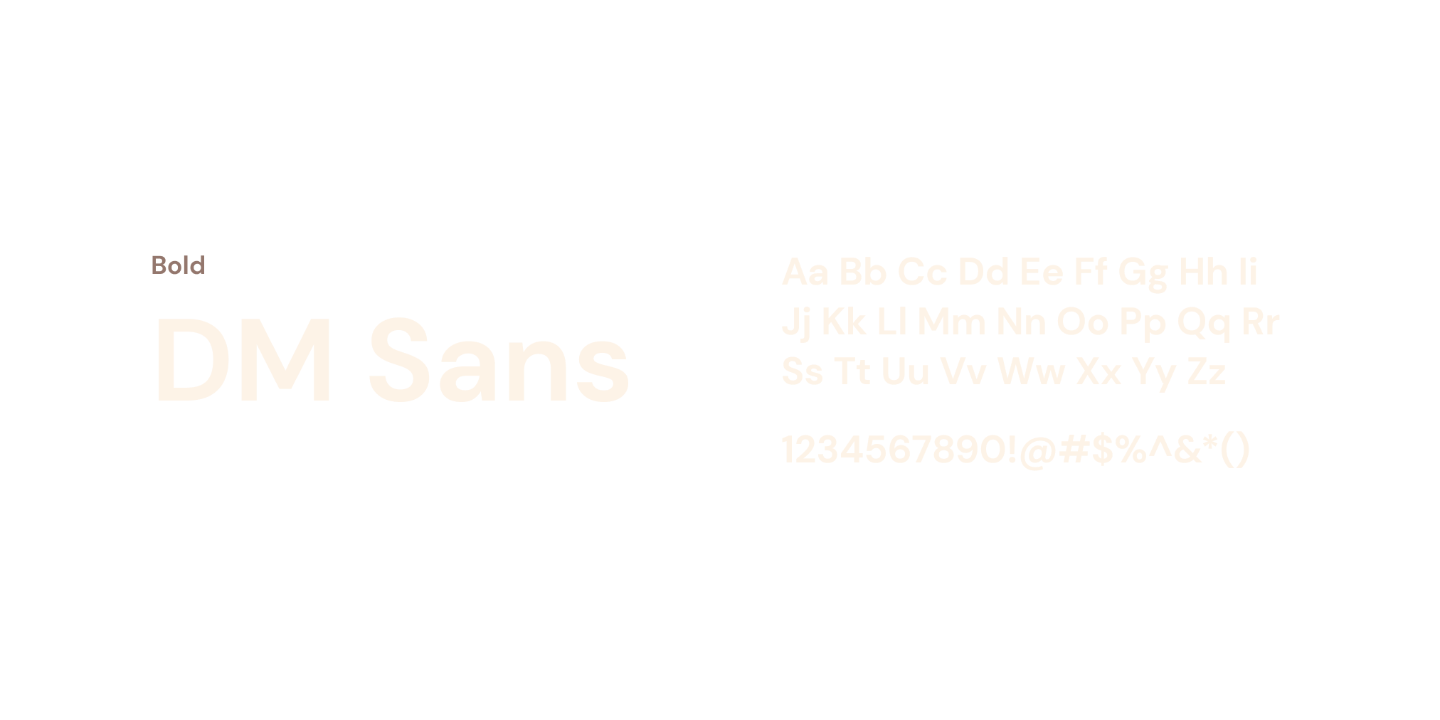 DM Sans | Font of the Week