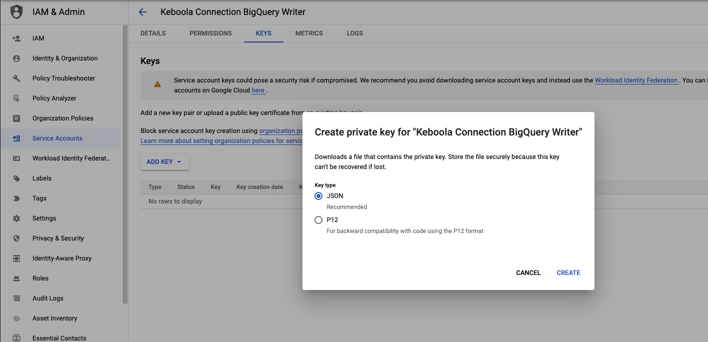 How to get data from Keboola to Google Data Studio?