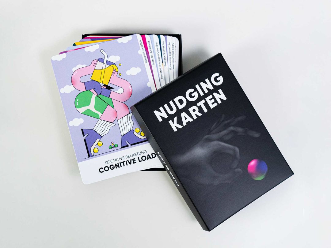 Nudging Karten - 24 psychologische Effekte auf 24 Karten.