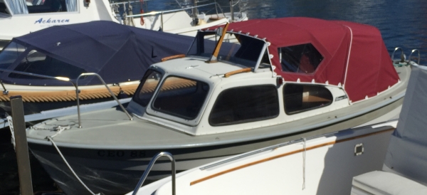 Saga 20 med vindruta - Henricssons Båtkapell