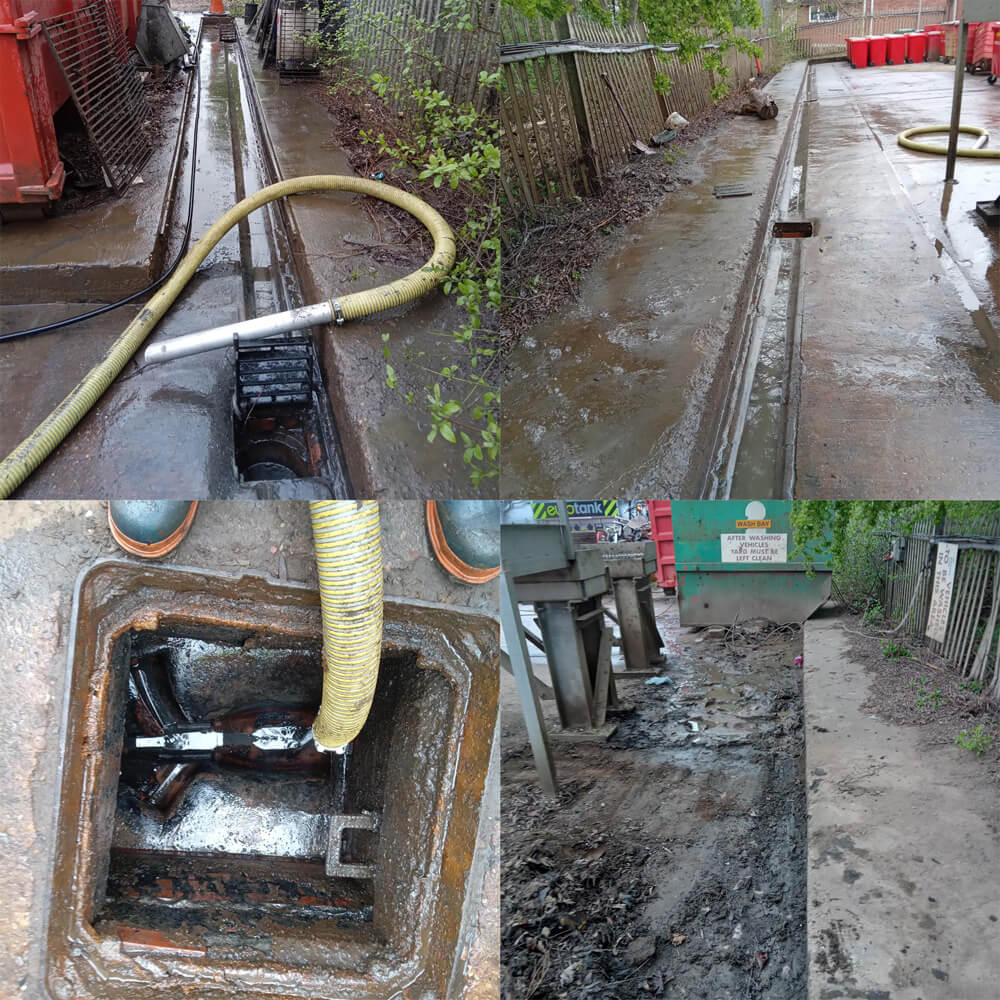 Interceptor & drainage cleaning