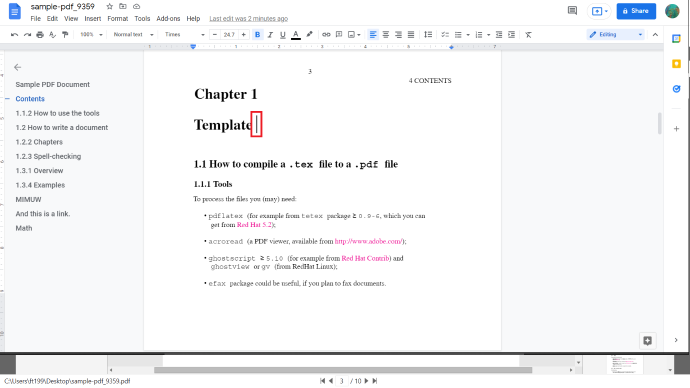 How To Delete Any Text From Your PDFs Inkit