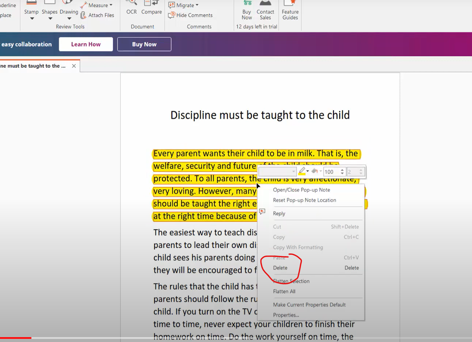 Remove Highlight From Pdf Nitro Pro Loud Forum Diaporama