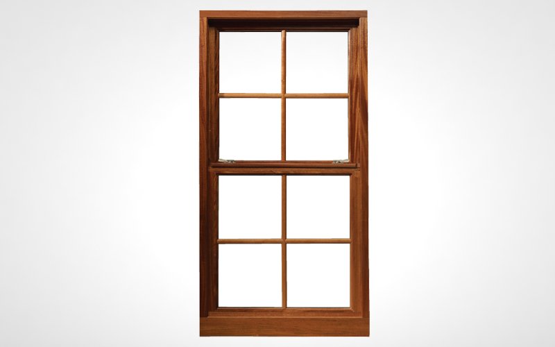 Clad Timber Single Hung Window
