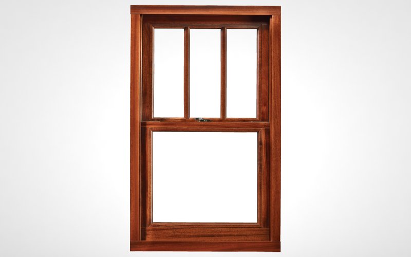 All Wood Double Hung Window
