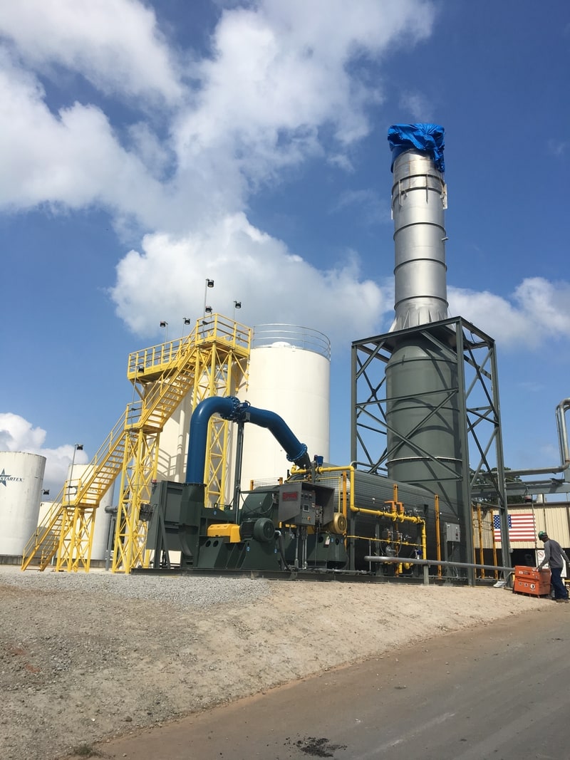 Thermal Oxidizer Construction | H+M Industrial EPC