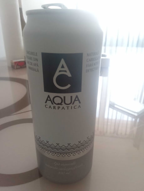 Apa minerală carbogazoasă la doză lansată de Aqua Carpatica