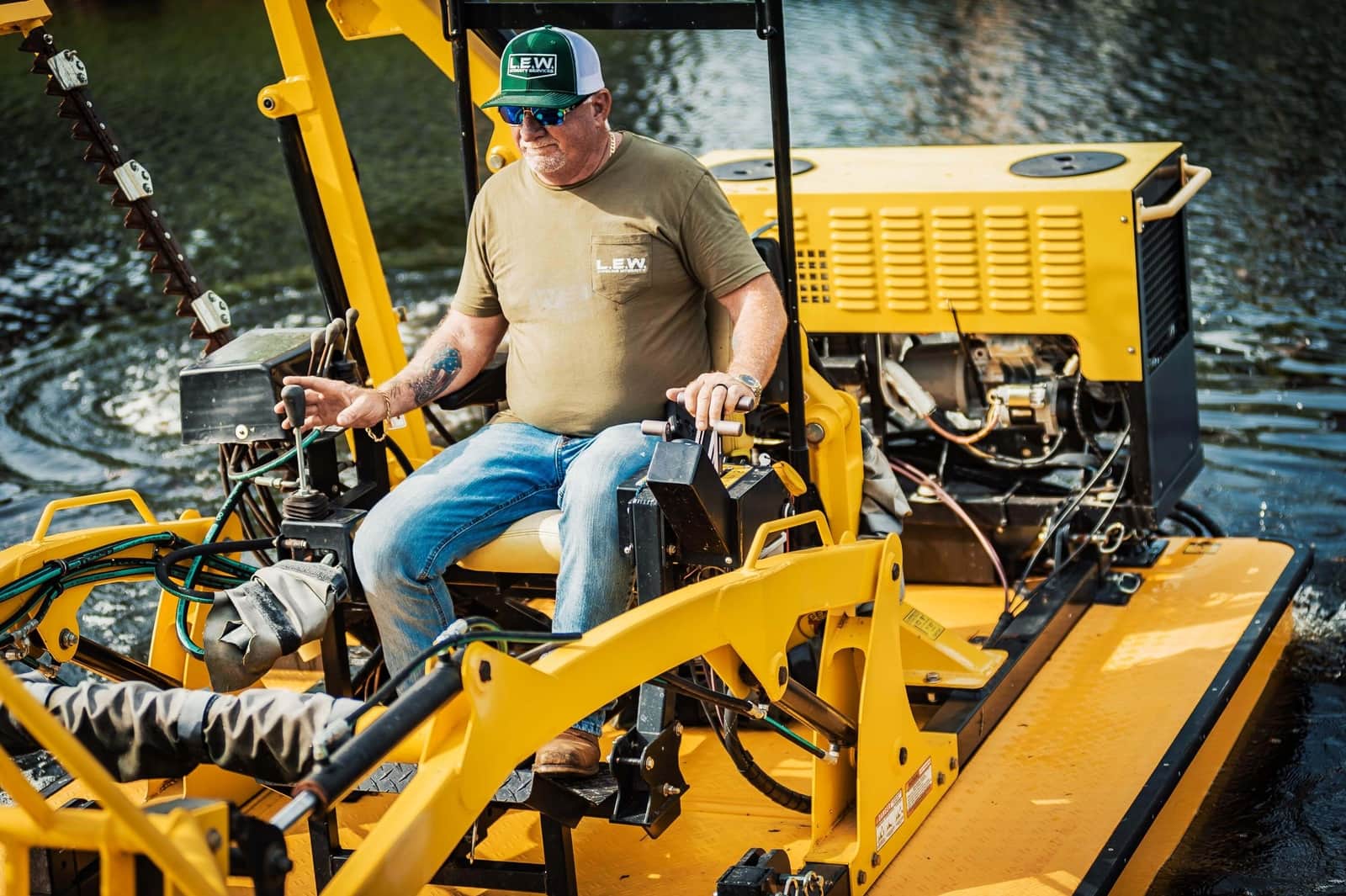 L.E.W. Inc. Project Gallery | Weedoo Boat Pics| Marshmaster Pics | High ...