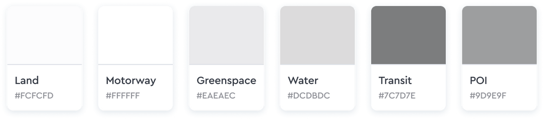 Light Map Style | Mapbox