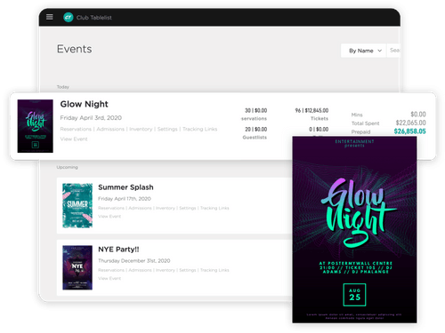 TablelistPro | Nightclub Software