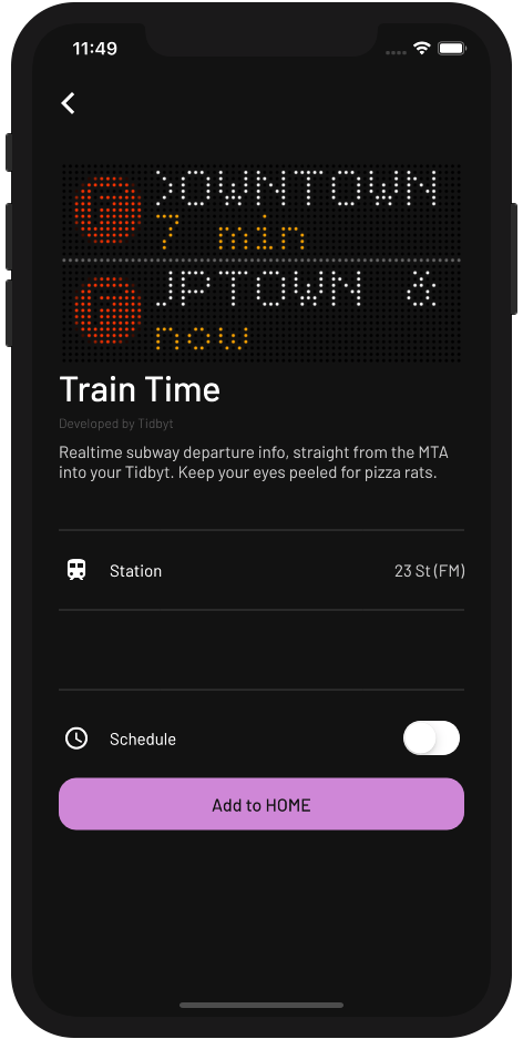 Tidbyt - See What Matters