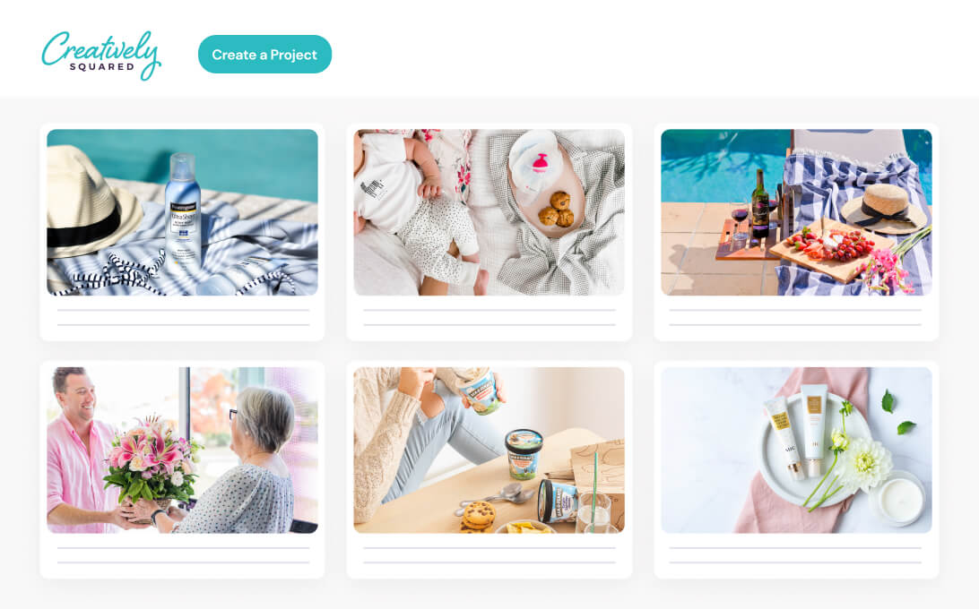 Creatively Squared | Content creation platform