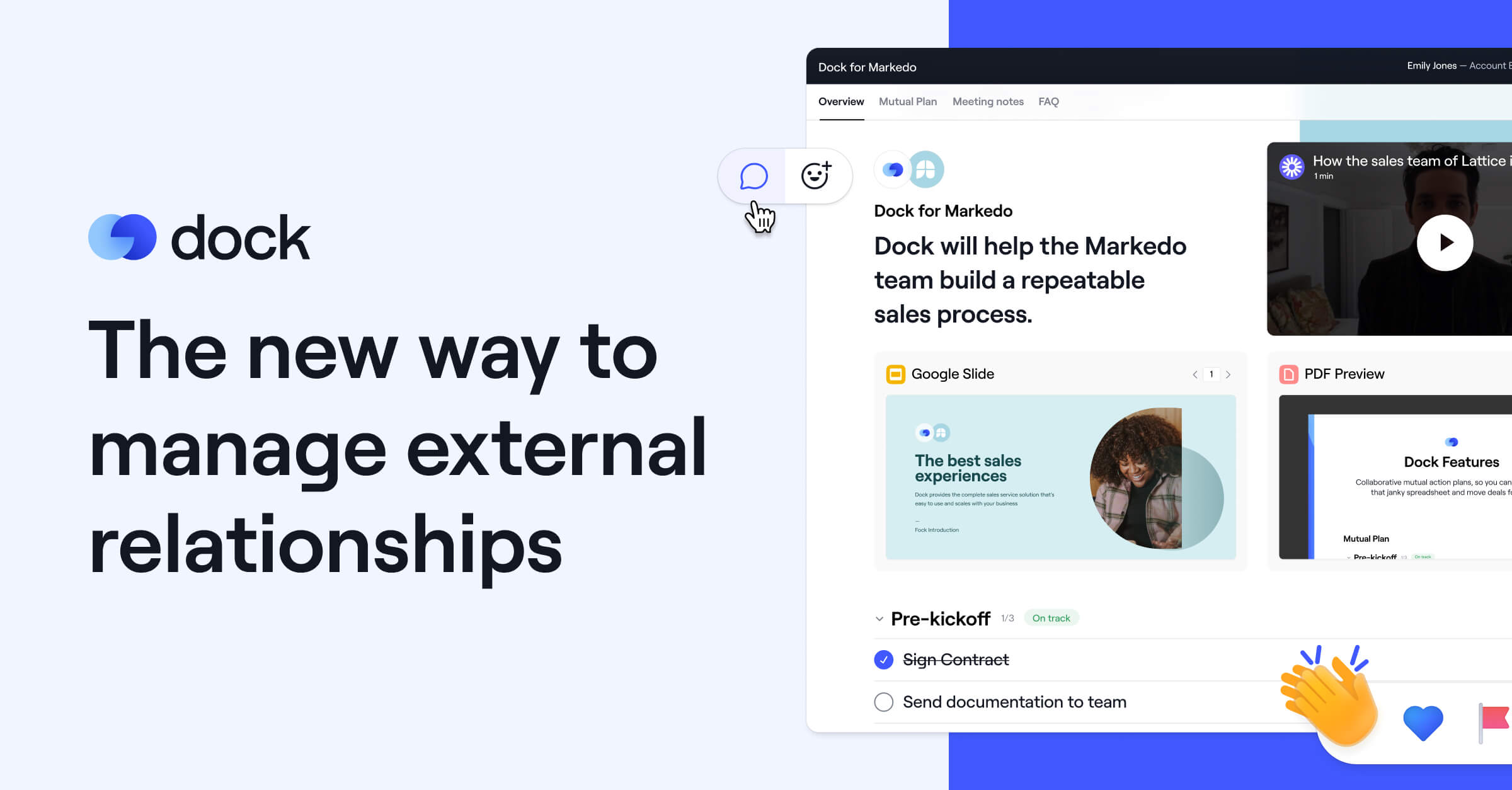 Dock Templates | Templates for sales, CS & agencies