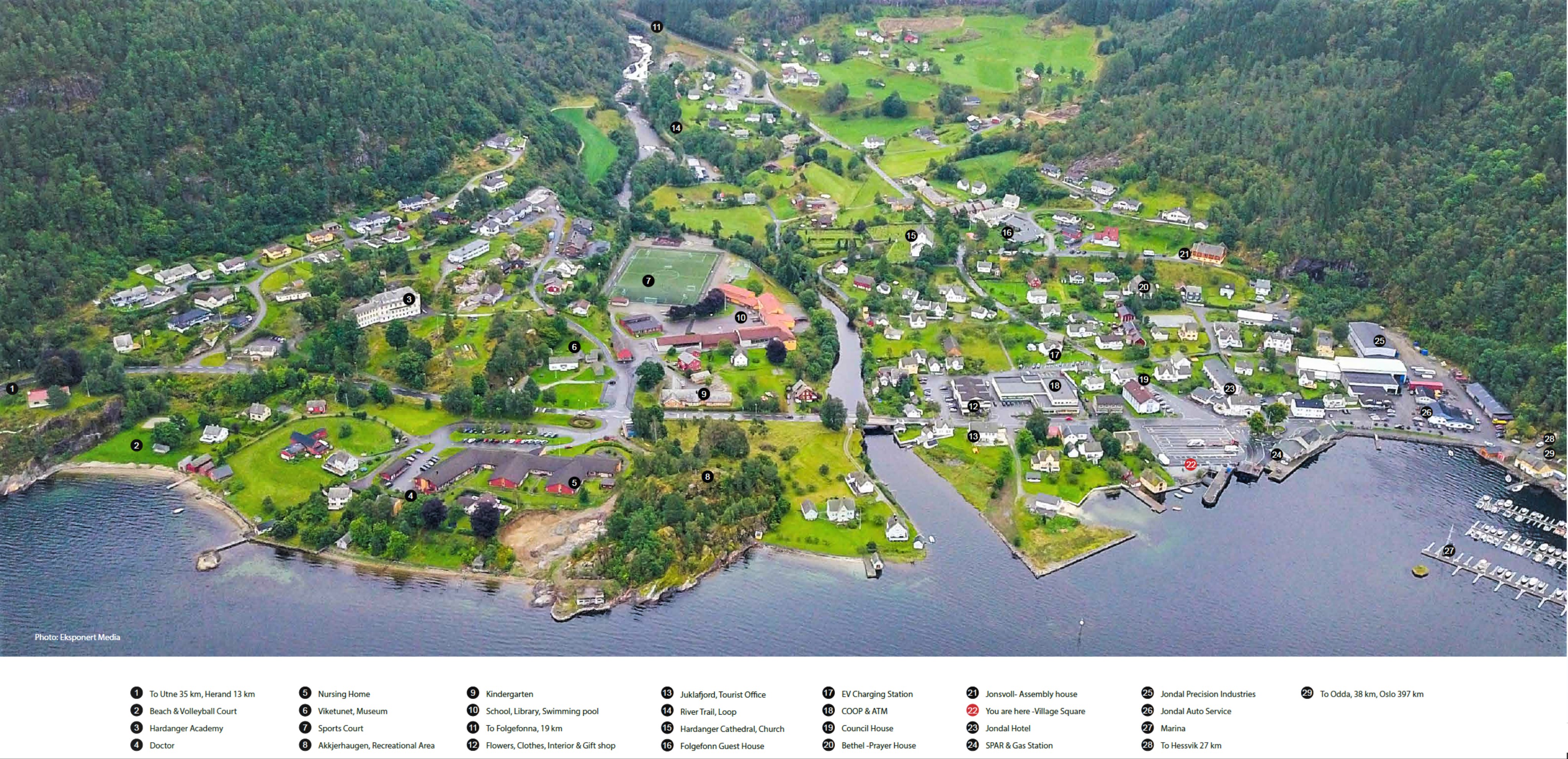 Jondal National Park Village - Village - Glacier Road