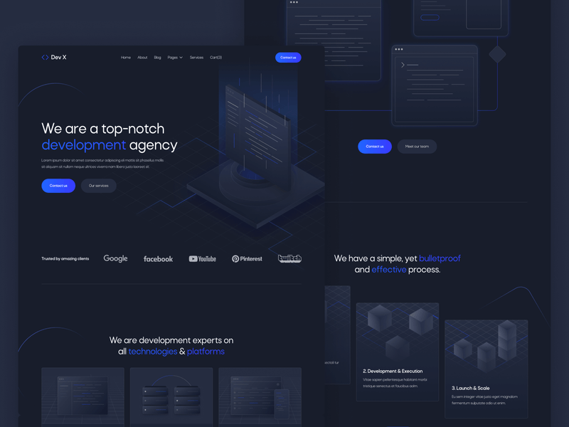 Design Portfolio Webflow Template - Designer | BRIX Templates