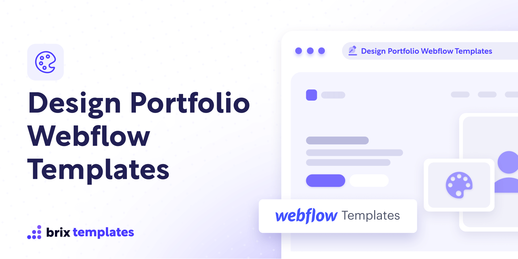 12+ Design Portfolio Webflow Templates | BRIX Templates