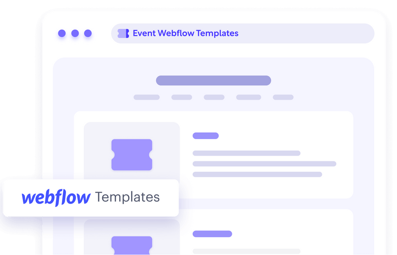 3+ Event Webflow Templates | BRIX Templates