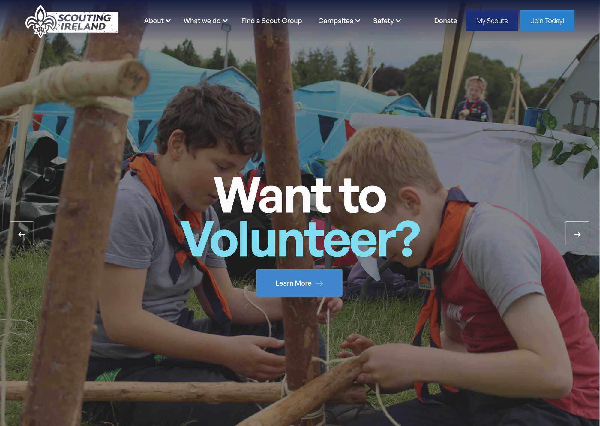 Pride Design - Our Work: Scouting Ireland