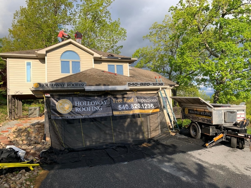 Catch-All Roofing Protection System - Holloway Roofing