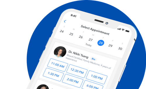 ADHD treatment with a doctor through video appointment