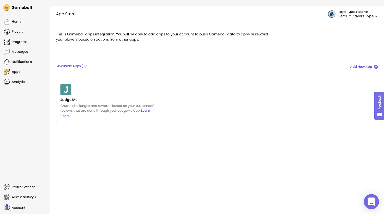 New Integration: Gameball - Gamified Loyalty and Badges