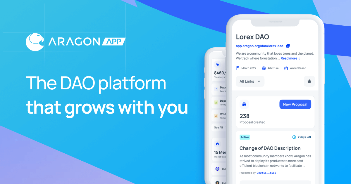 Aragon App - The DAO platform that grows with you