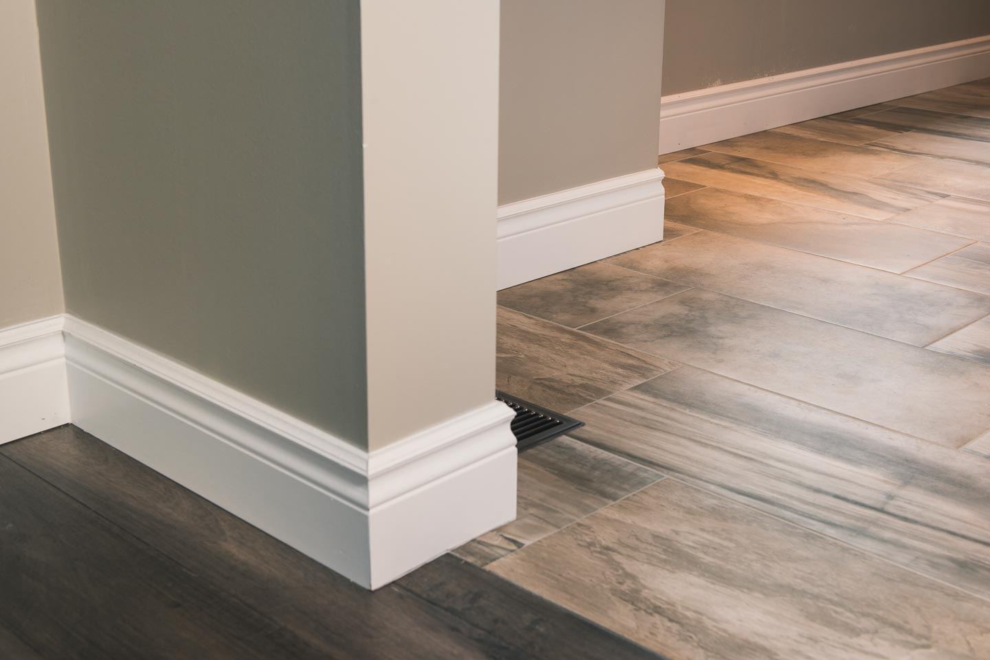 Baseboard And Crown Molding