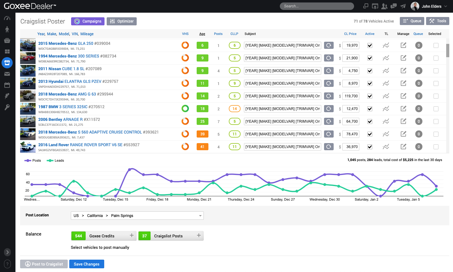 Craigslist Posting Service for Car Dealers - WizPoster™