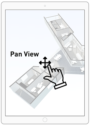 How to navigate a 3D model on a mobile device | Archilogic