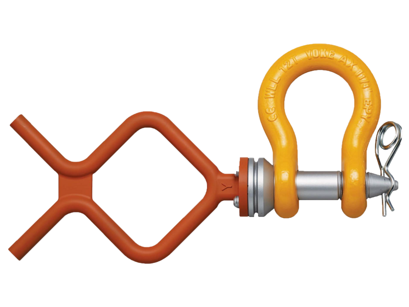 ROV Anchor Shackle with Fishtail Handle and Safety Pin - Westcon ...