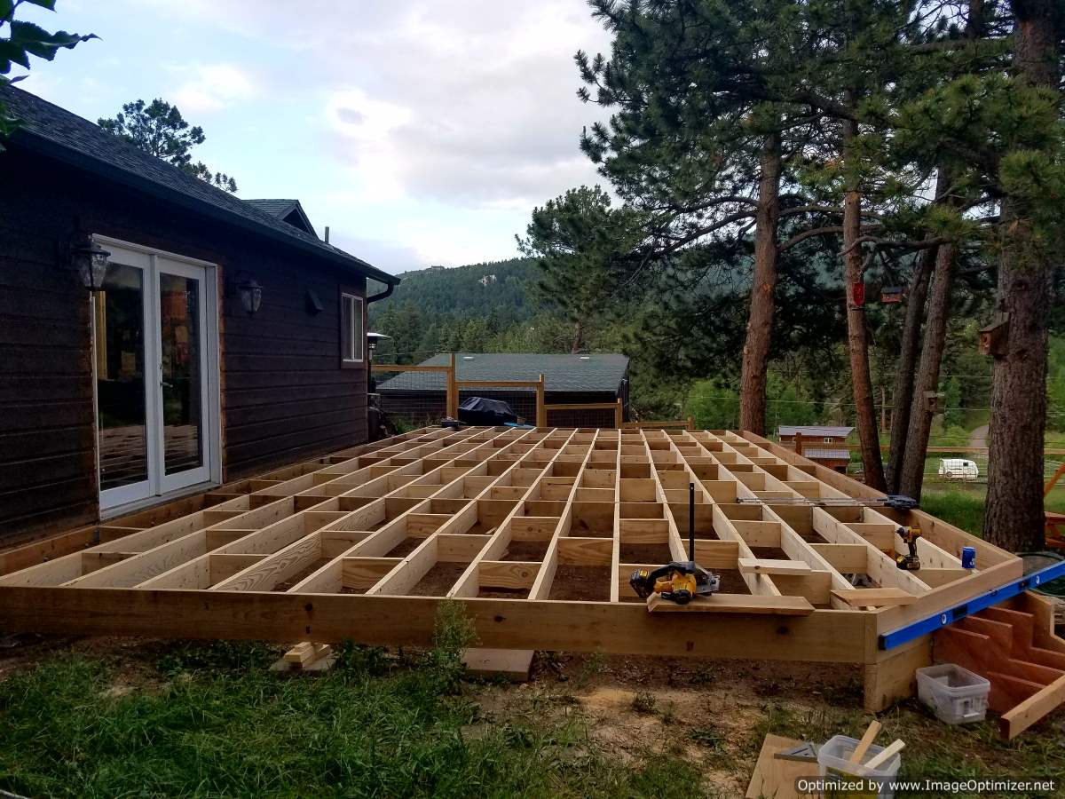 Ted Of All Trades 1100 Square Foot Composite Deck With Two Sets Of Ted Of All Trades 1100 Square Foot Composite Deck With Two Sets Of