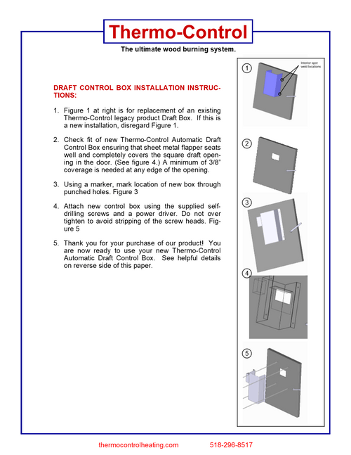 Thermo-Control Automatic (Bi-Metallic coil) Draft Box