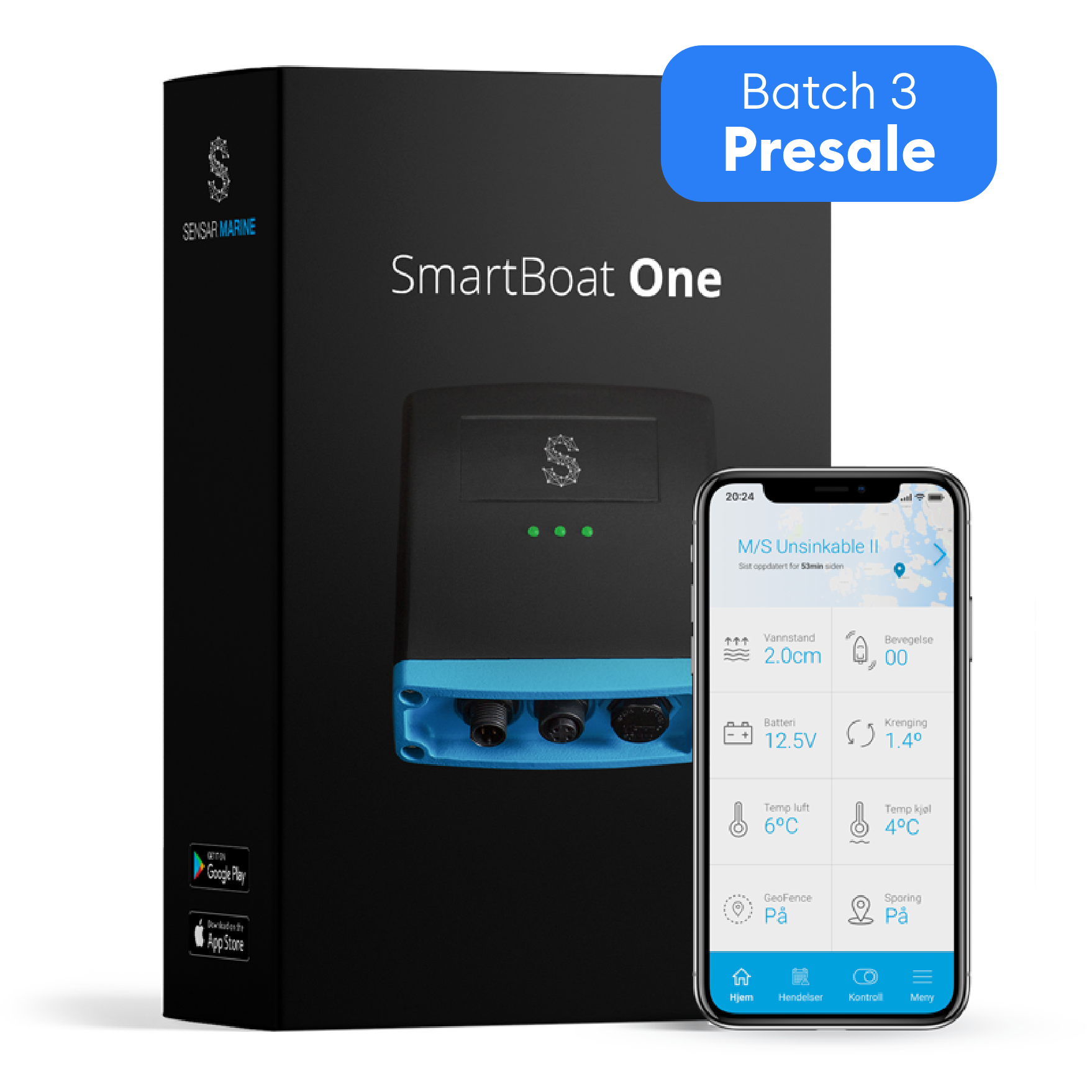 Sensar Marine | SmartBoat One - Bring your boat to life