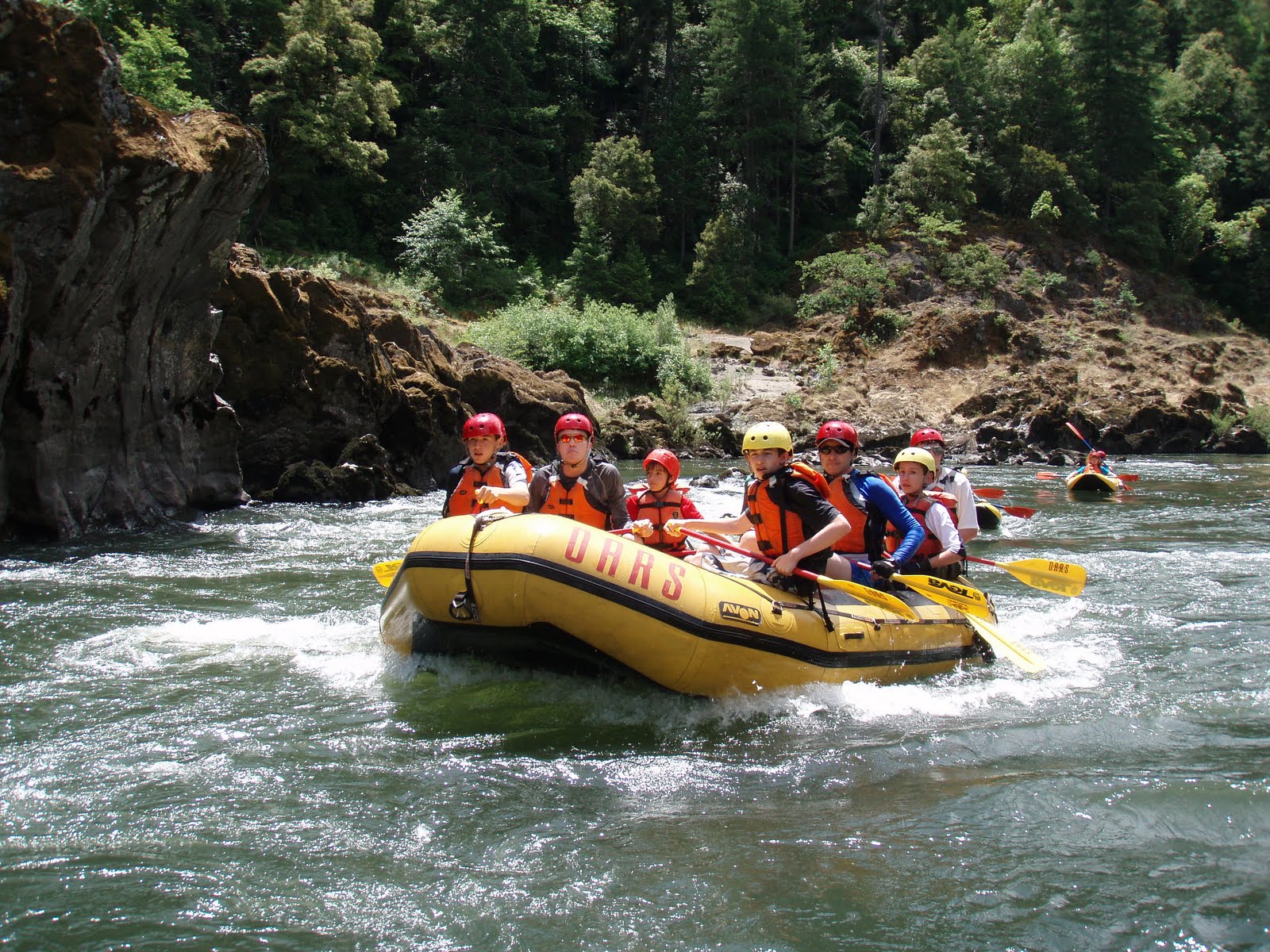 Scouts River Rafting Trip