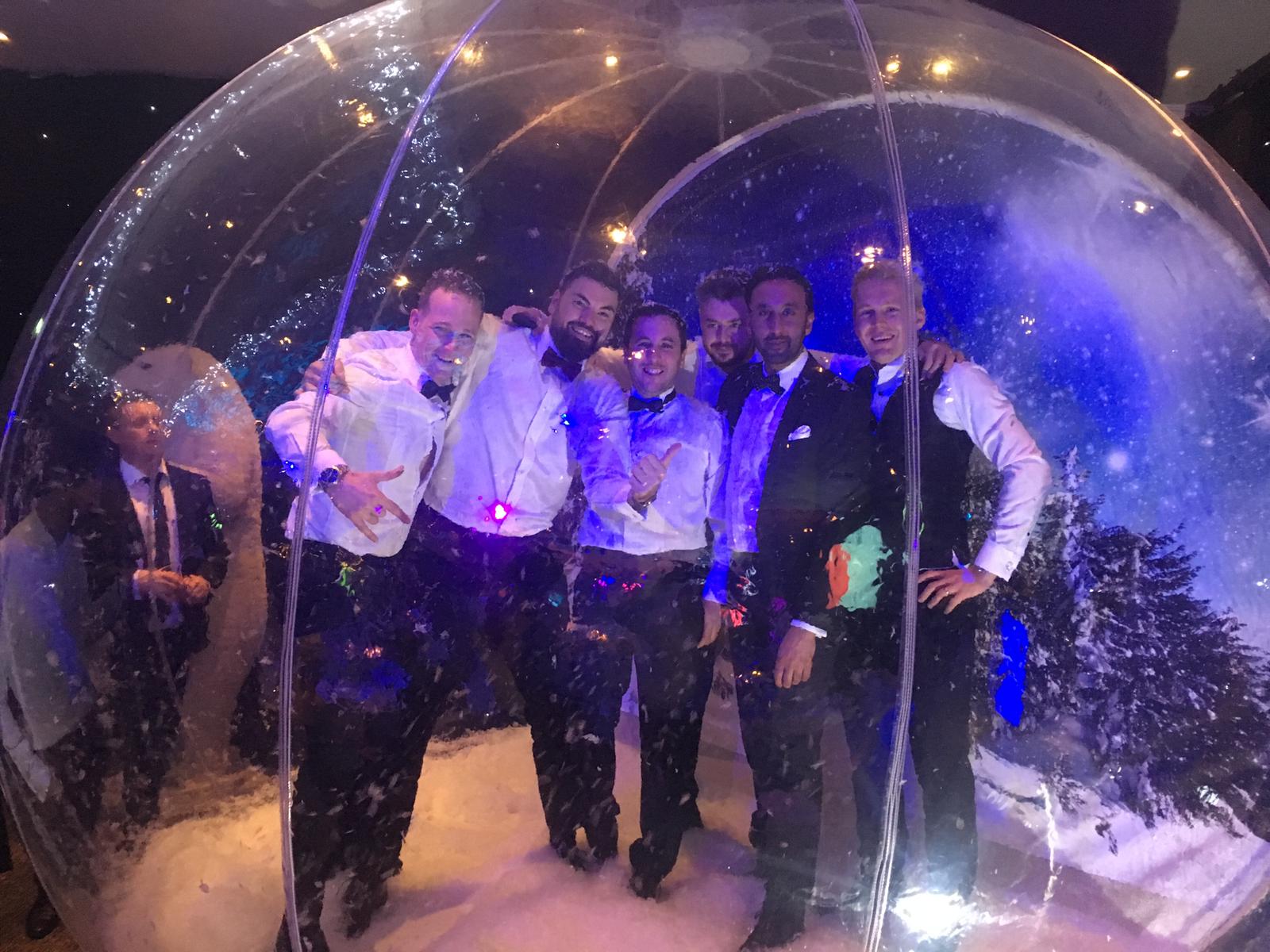 Corporate Christmas Parties - Snow Globe Hire