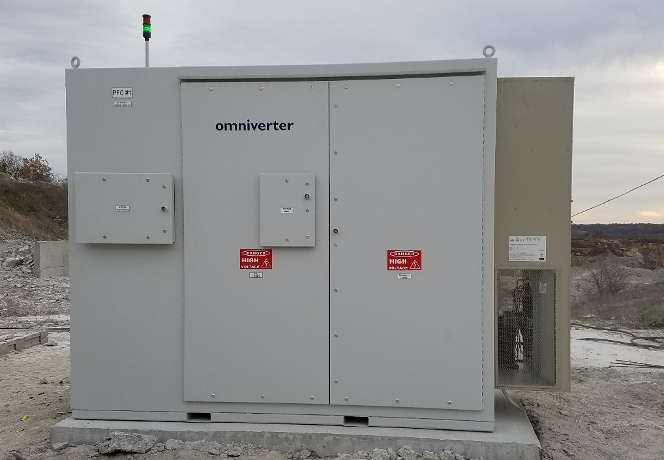 Omniverter Case Study - Electrical Flicker in a Rock Quarry