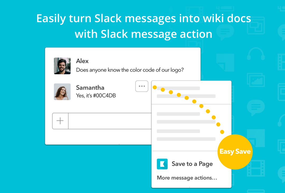 Easily Save Slack Messages to Team Wiki w/ Slack Action | Kipwise