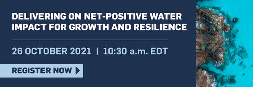 Delivering on Net-Positive Water Impact for Growth and Resilience
