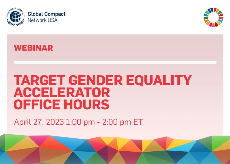 Target Gender Equality Accelerator Office Hours