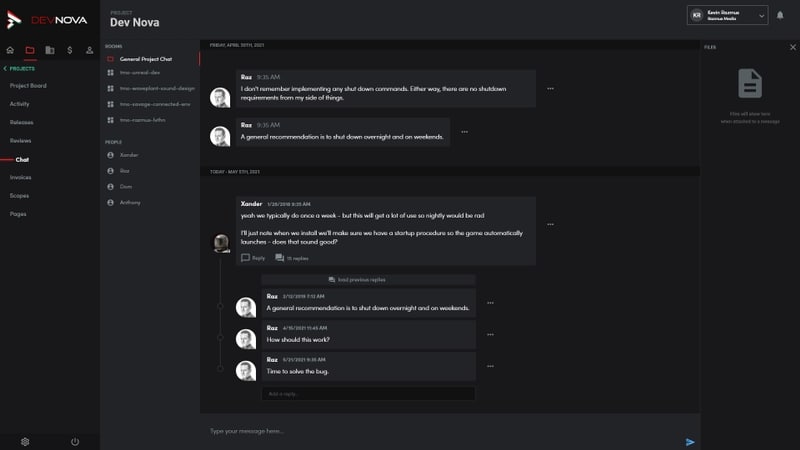 Dev Nova - Project Management for people who work with clients