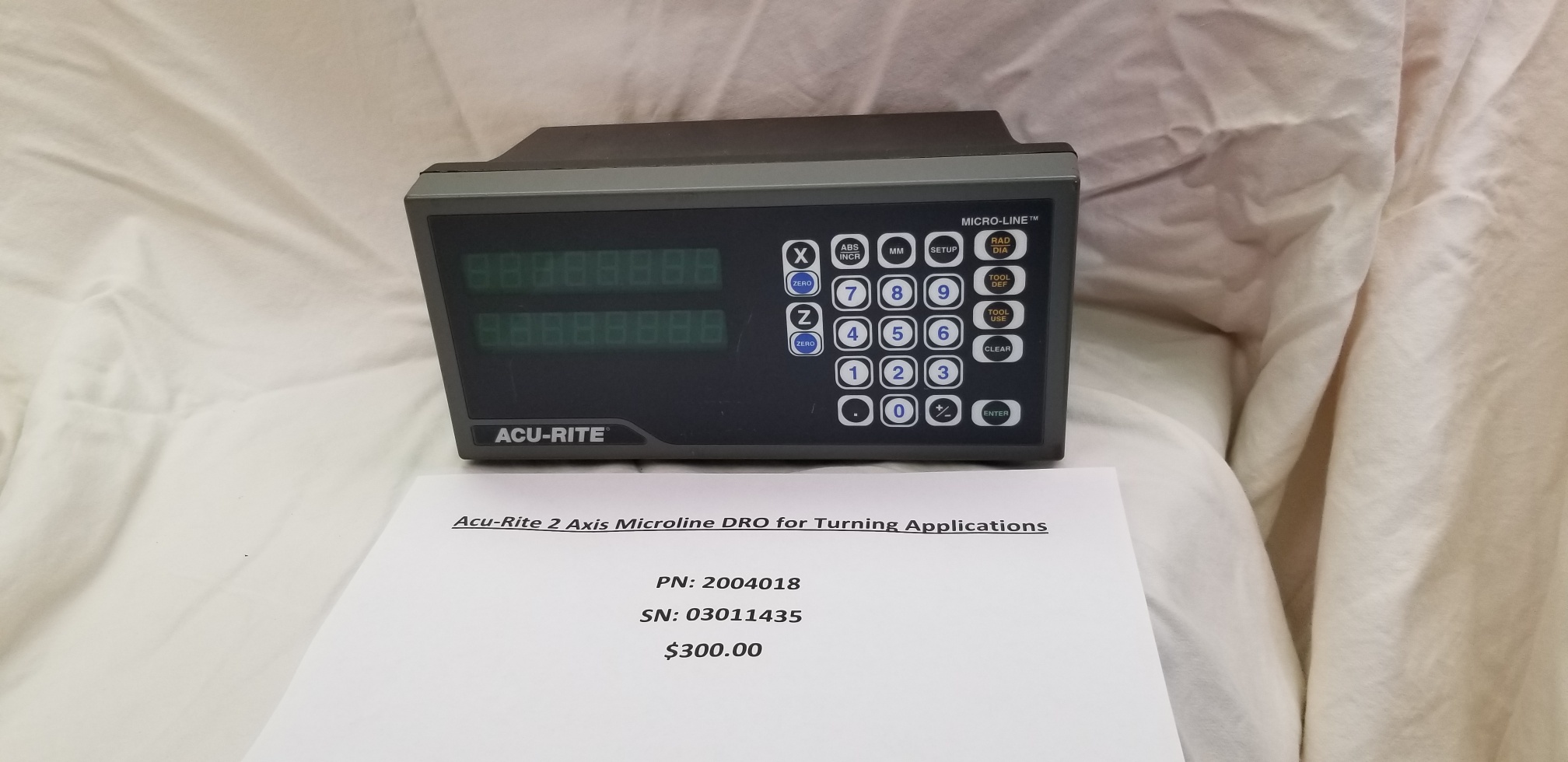 Used DRO's, Scales & CNC Parts | RLA Machine & Tool Sales, Inc