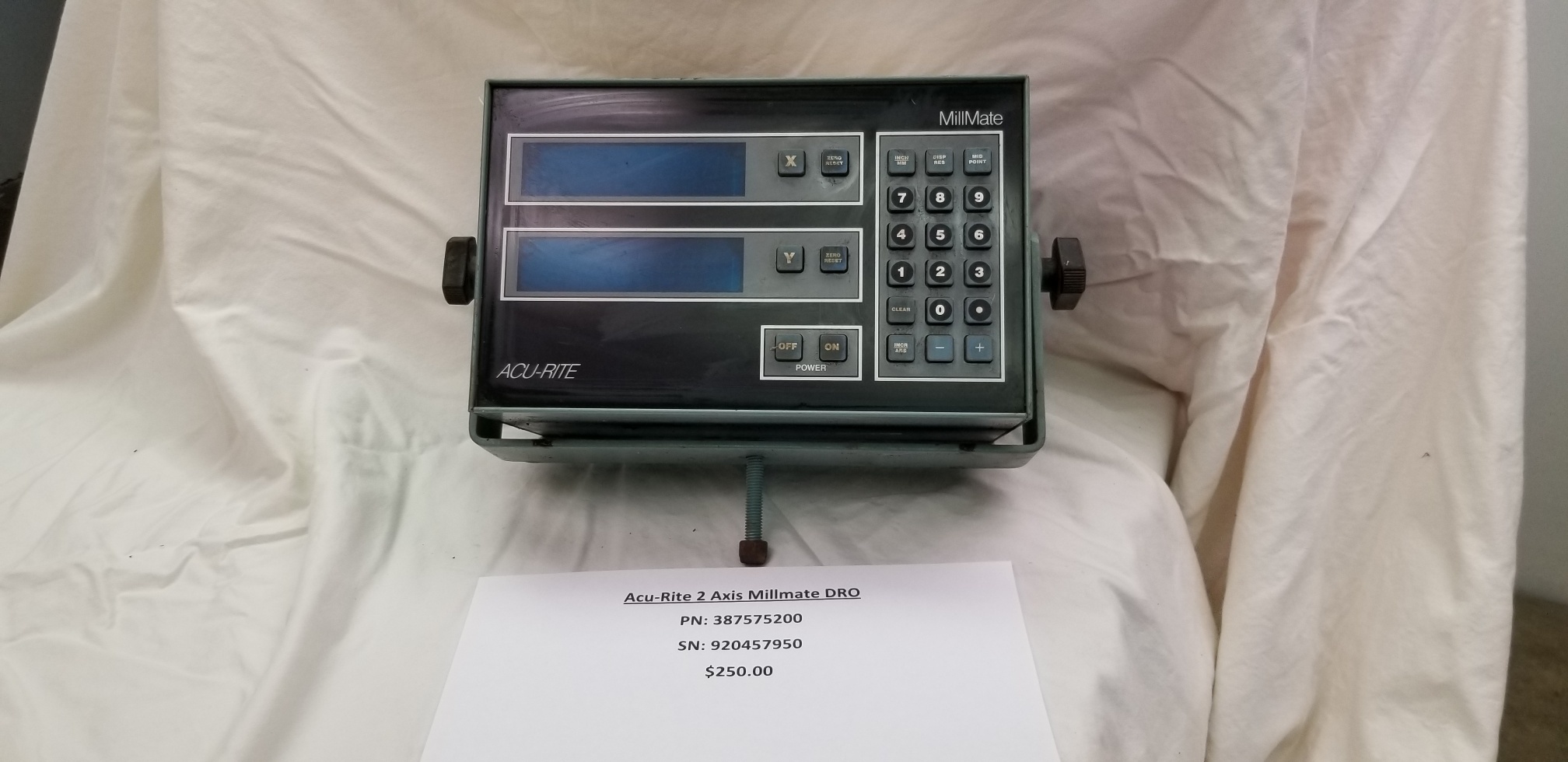 Used DRO's, Scales & CNC Parts | RLA Machine & Tool Sales, Inc