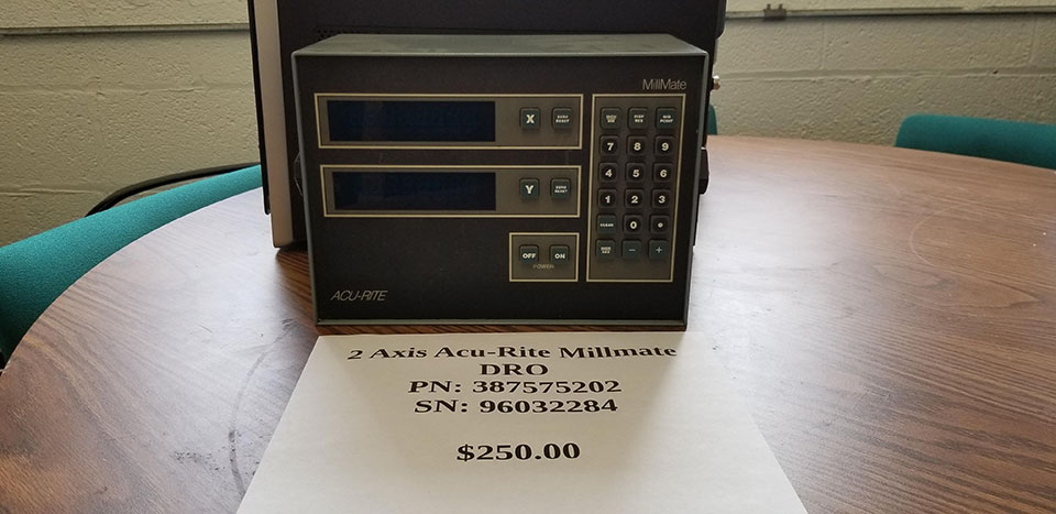 Used DRO's, Scales & CNC Parts | RLA Machine & Tool Sales, Inc