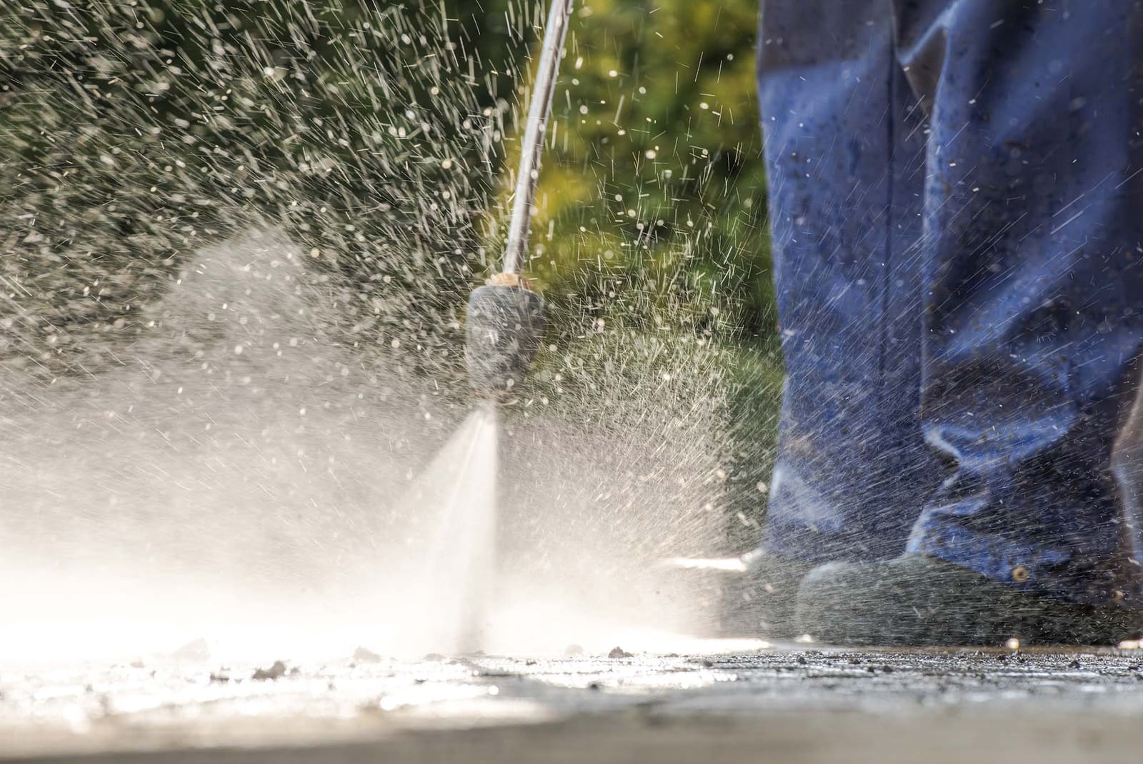 Pressure Washing Concrete | Affordable Concrete Cutting