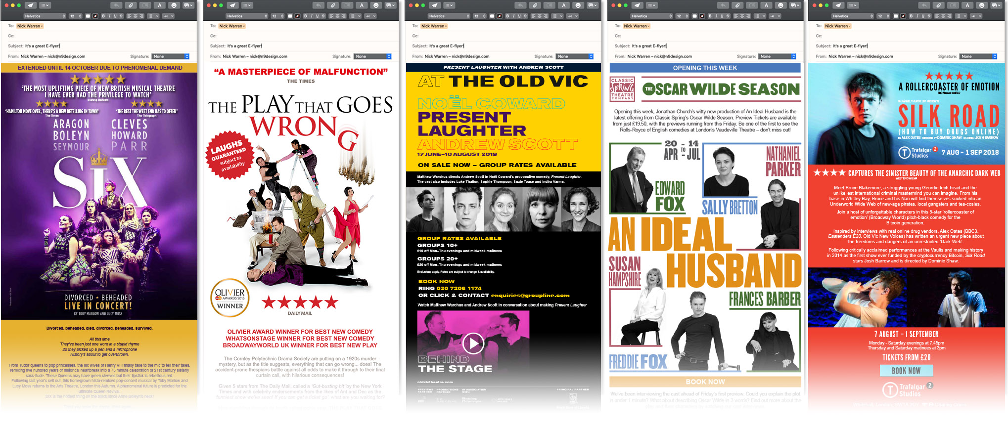 n9design | Theatre & Arts Marketing | concepts. campaigns. print ...